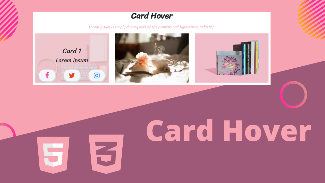 Css Card Hover Effects Html Css